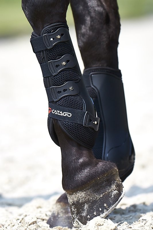 Catago FIR-Tech Dressage Boots (Black) - Cool Equestrian