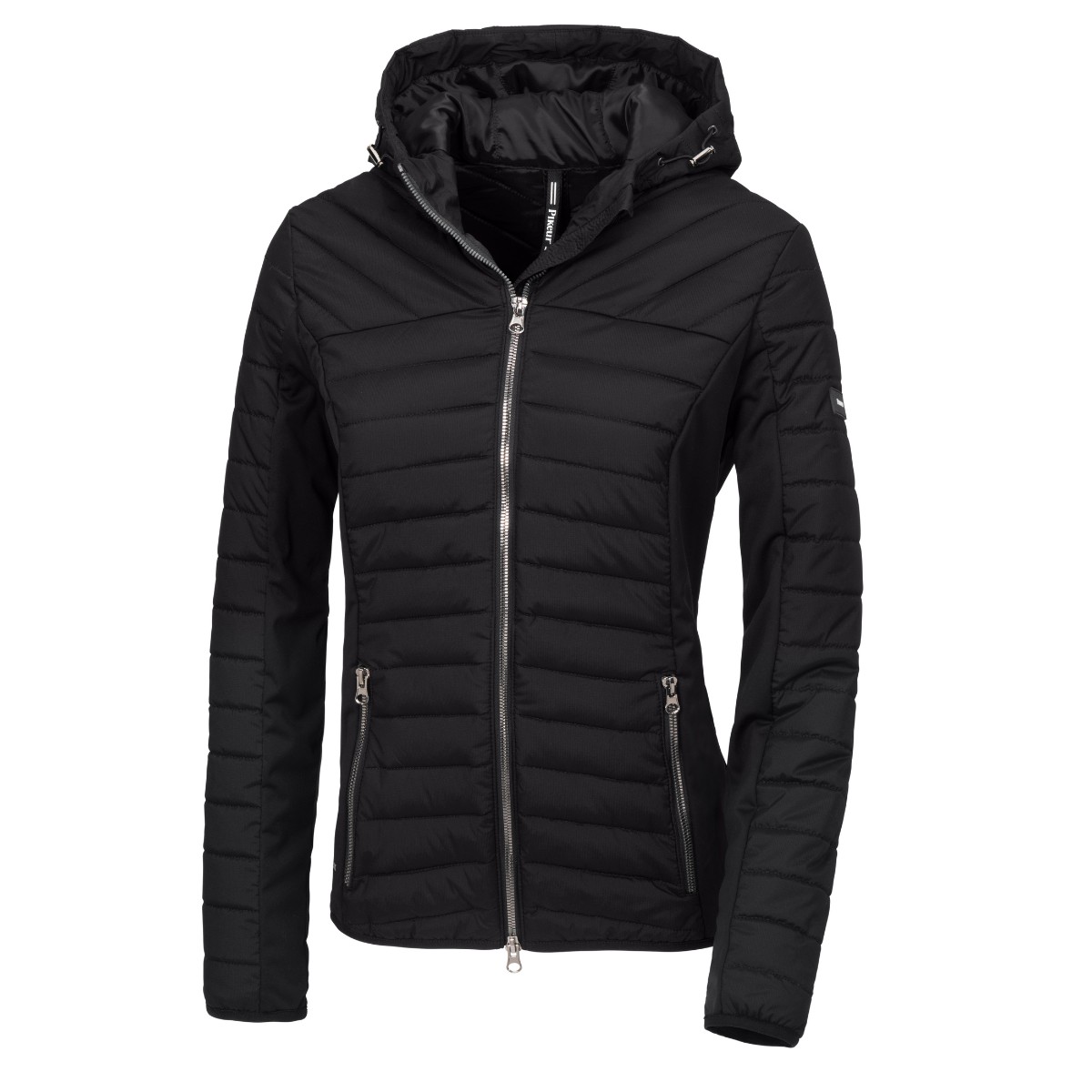 Pikeur Ladies Leah Quilted Jacket (Black) - Cool Equestrian
