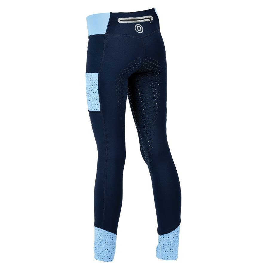 Dublin Childs Power Performance Mid Rise Colour Block Tights (Ink Navy ...