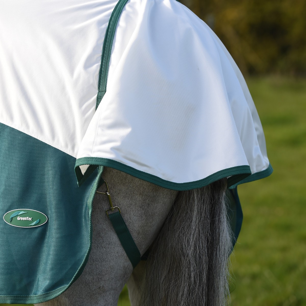 Weatherbeeta Comfitec Green-Tec Airflow Mesh Combo Neck (White ...