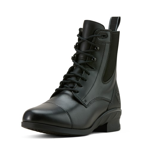 Ariat Women's Heritage Lace Paddock Boot (Black) - Cool Equestrian